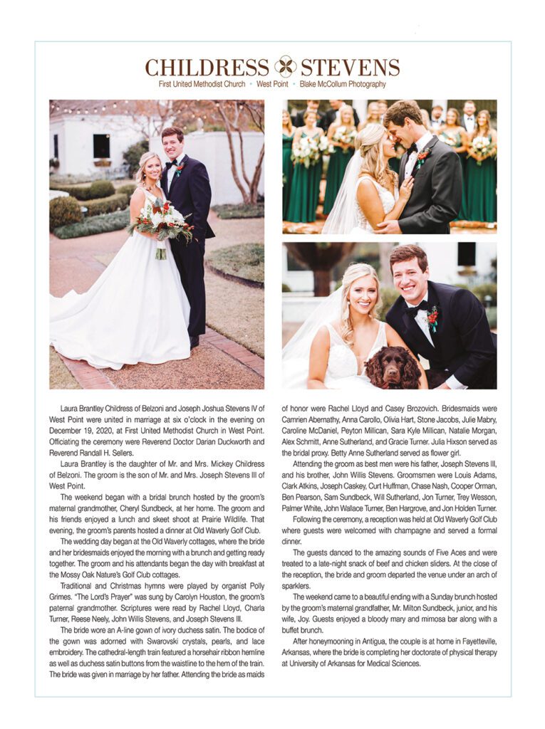 Southern Weddings | Delta Magazine- Cleveland, MS