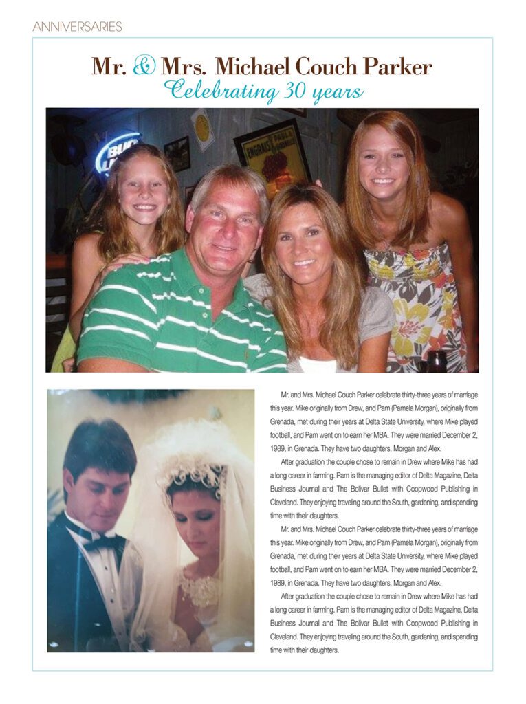 weddings – Delta Magazine- Cleveland, MS