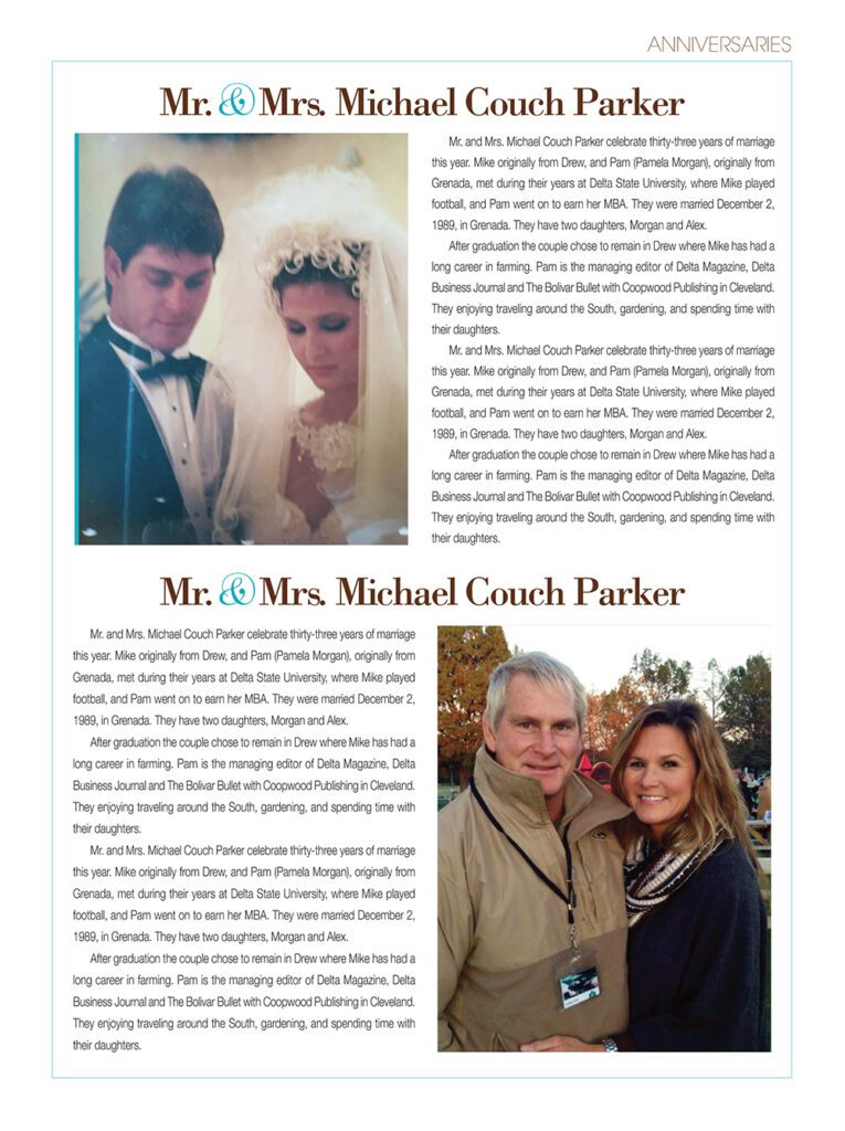 weddings – Delta Magazine- Cleveland, MS