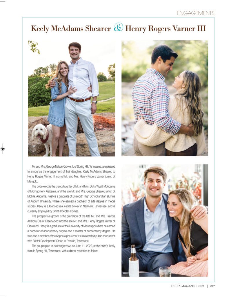 Southern Weddings | Delta Magazine- Cleveland, MS