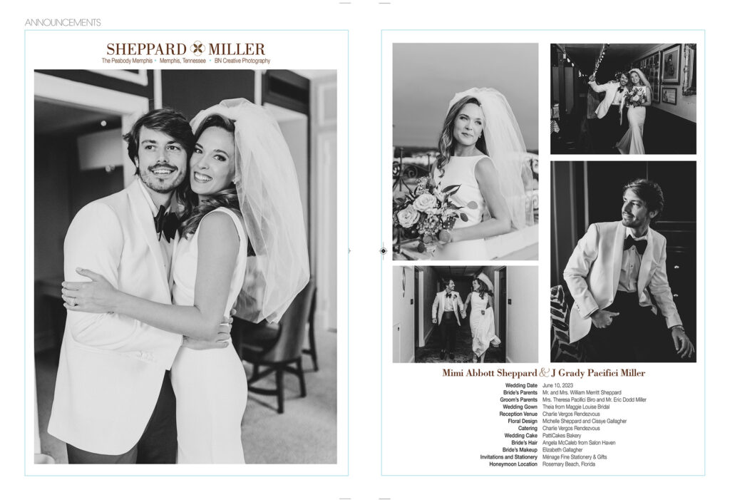 weddings – Delta Magazine- Cleveland, MS