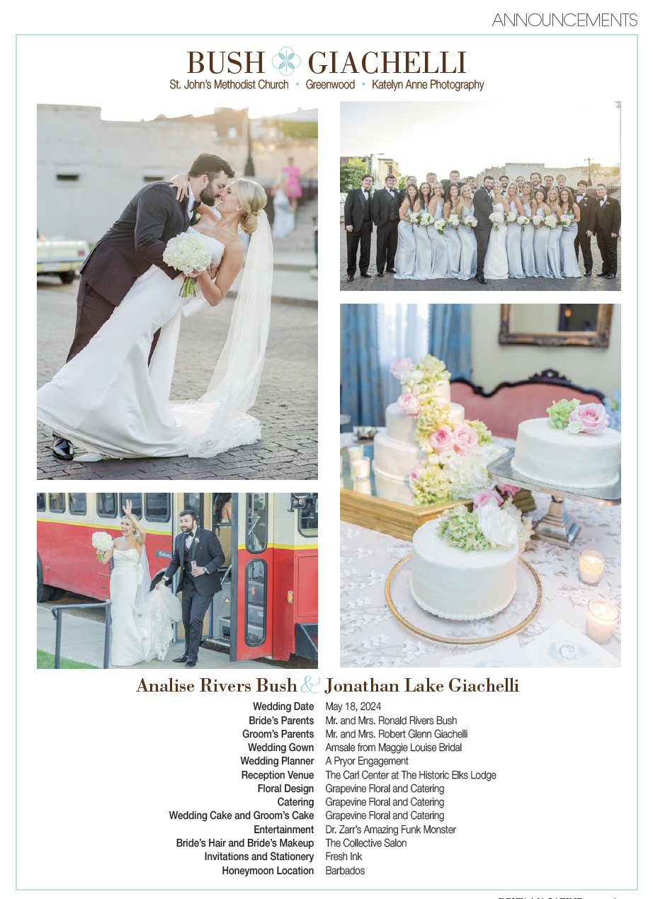 weddings – Delta Magazine- Cleveland, MS