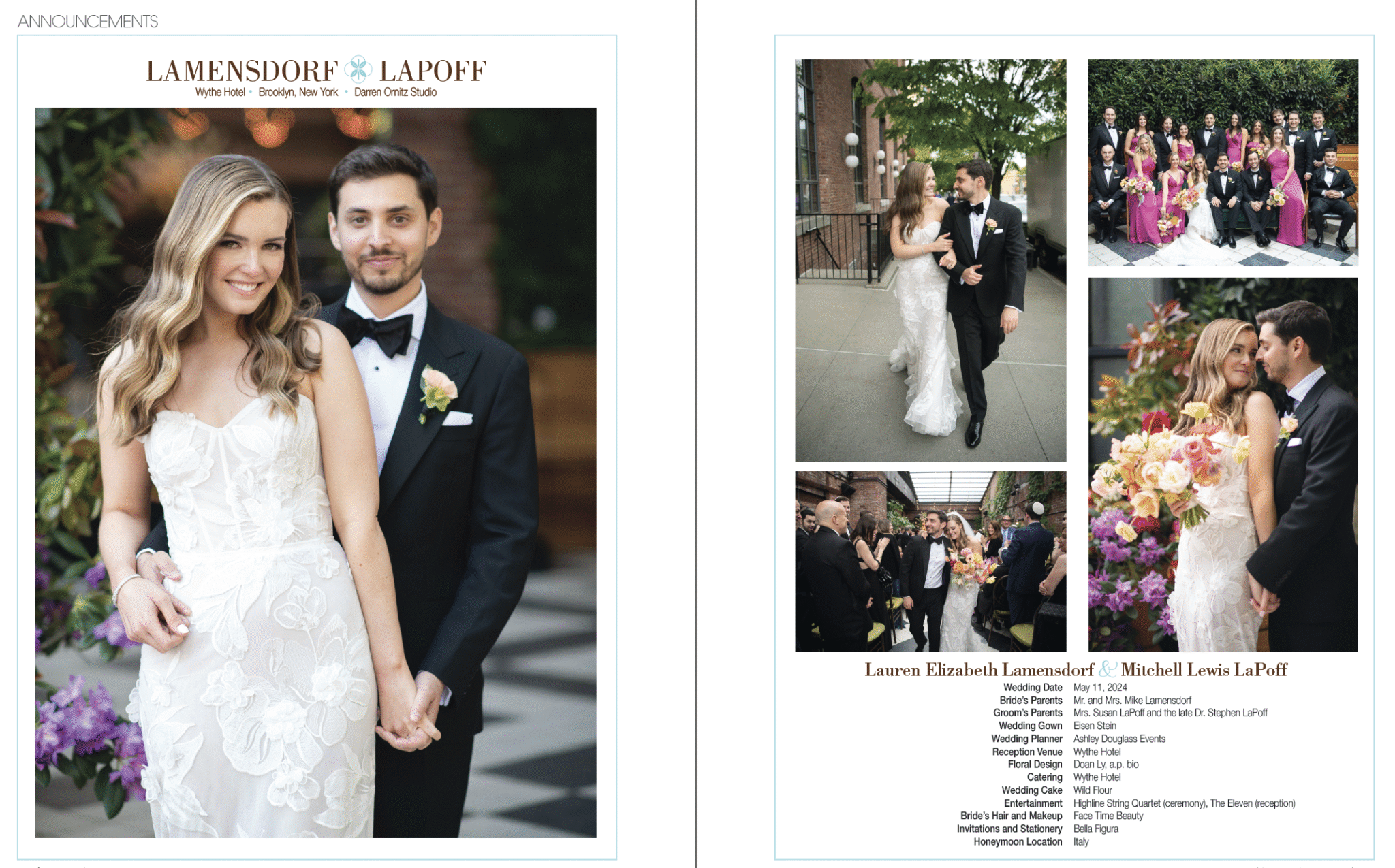 weddings – Delta Magazine- Cleveland, MS